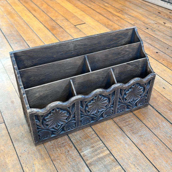 Lerner vintage letter box | Accents | Vintage Lerner Letter Bill Holder ...